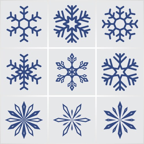 Free Snowflakes Vector Images (over 8,900)
