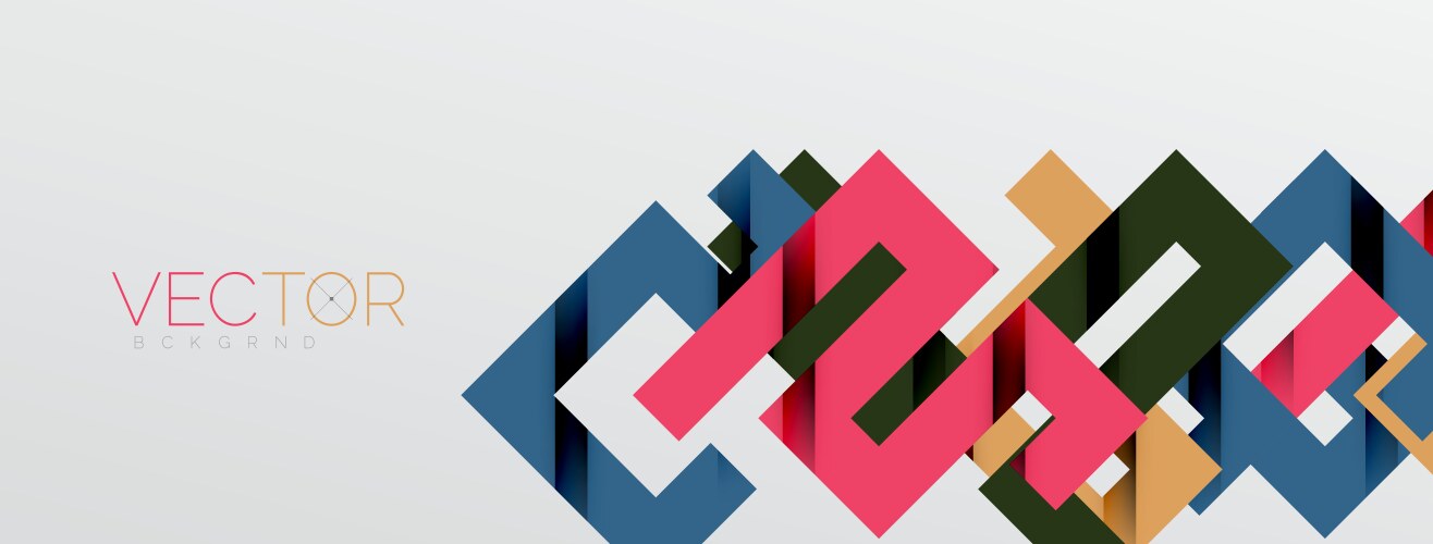 Color bend lines with shadow texture effect Vector Image