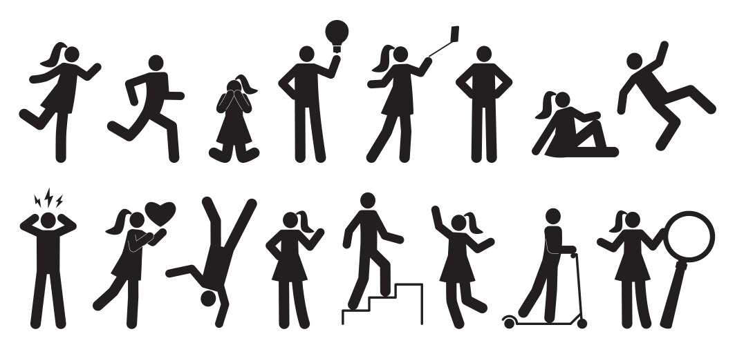 Stickman Vector Images (over 13,000)