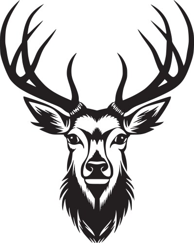 Elk Outline Vector Images (over 4,200)