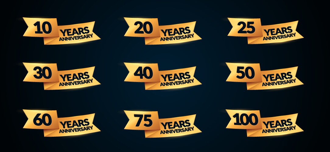 Anniversary Banner Vector Images (over 170,000)