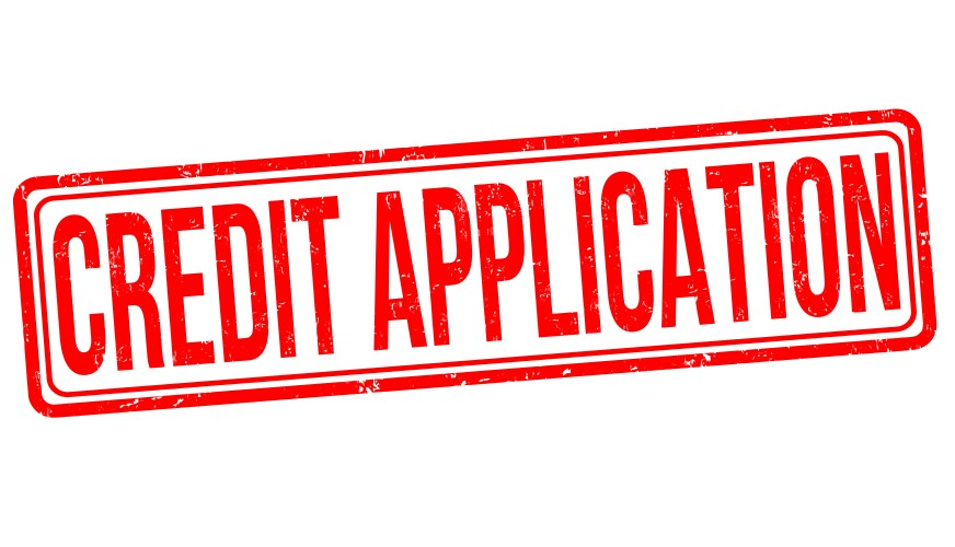 Credit report rubber stamp Royalty Free Vector Image