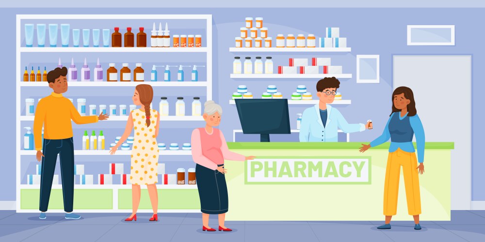 Pharmacy Cartoon Vector Images (over 30,000)