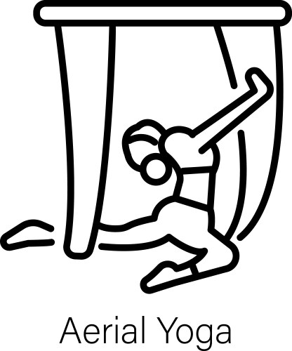 Aerial Yoga Vector Images (over 330)