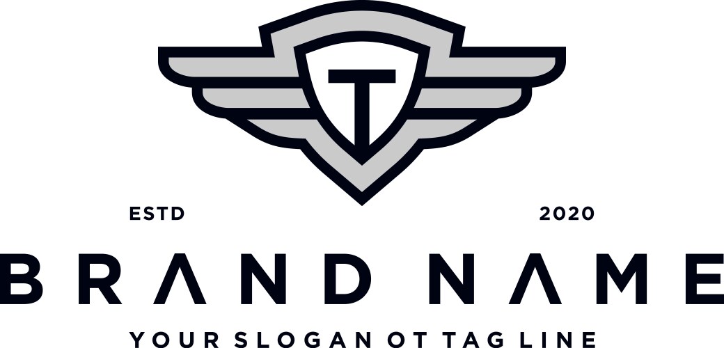 T Wing Logo Vector Images (over 4,700)