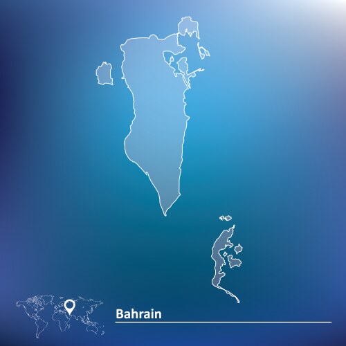Bahrain Map Vector Images (over 1,300)