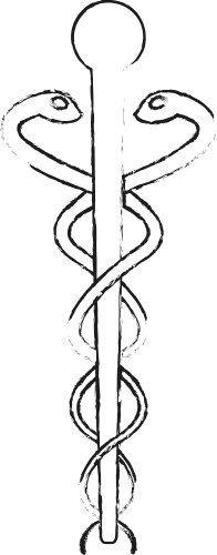 Caduceus Sword Medical Vector Images (over 120)