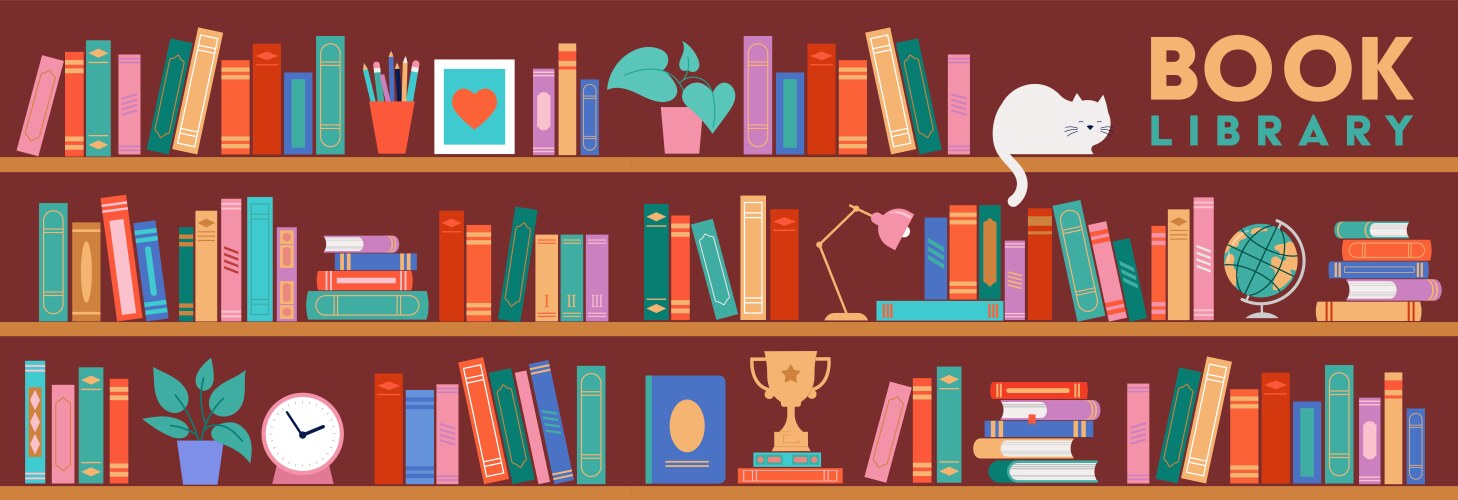 Back to school concept banner and background Vector Image