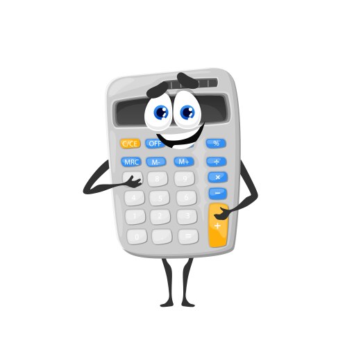 Calculator Cartoon Vector Images (over 23,000)