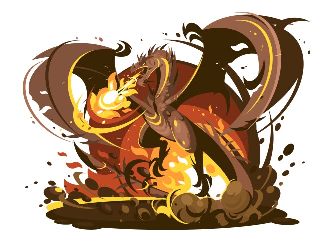 Dragon Fire Animation Vector Images (over 5,800)