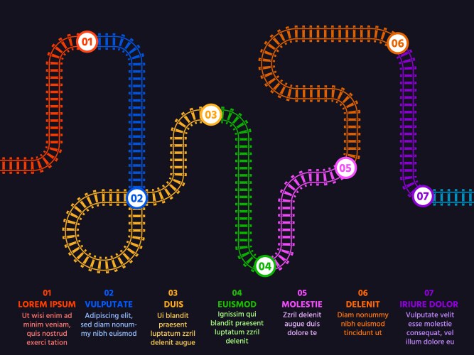 Railway Infographics Vector Images (over 2,600)