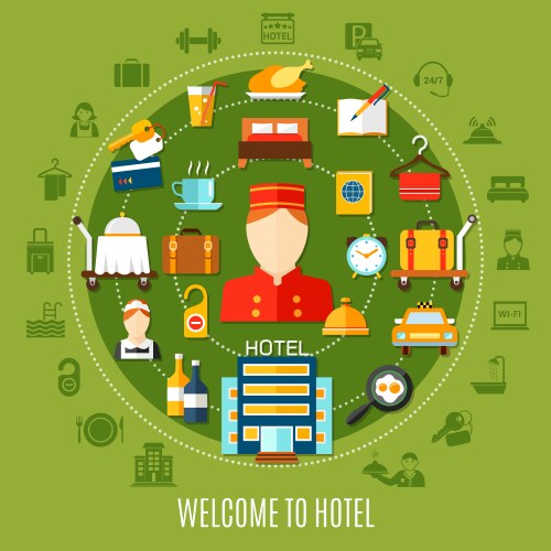Hotel Welcome Vector Images (over 4,900)