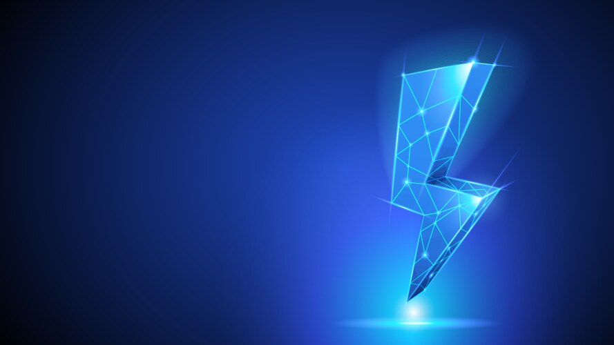 Neon Lightning Bolt Vector Images (over 2,200)