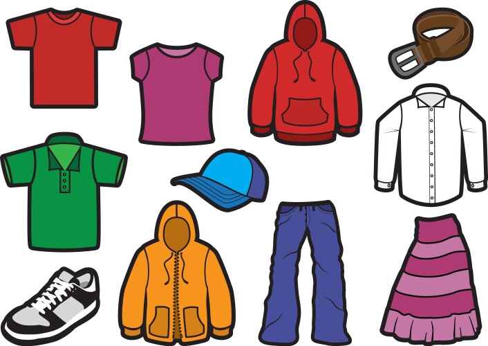 Clothing Outlines Vector Images (over 180,000)