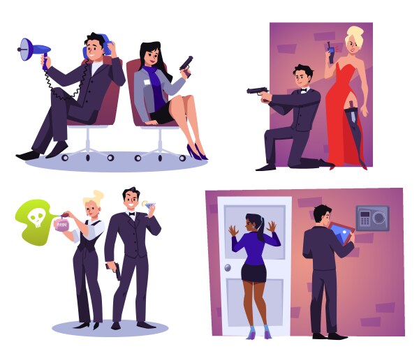 Secret Agent Vector Images (over 7,500)