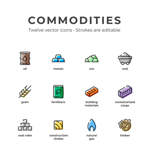 Commodities Vector Images (over 11,000)
