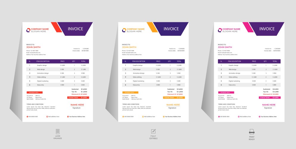 Invoice Vector Images (over 39,000)