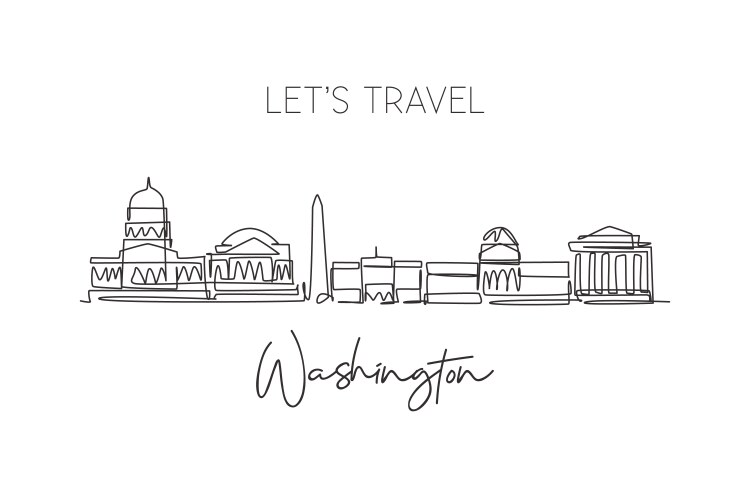 Washington Dc Skyline Vector Images (over 750)