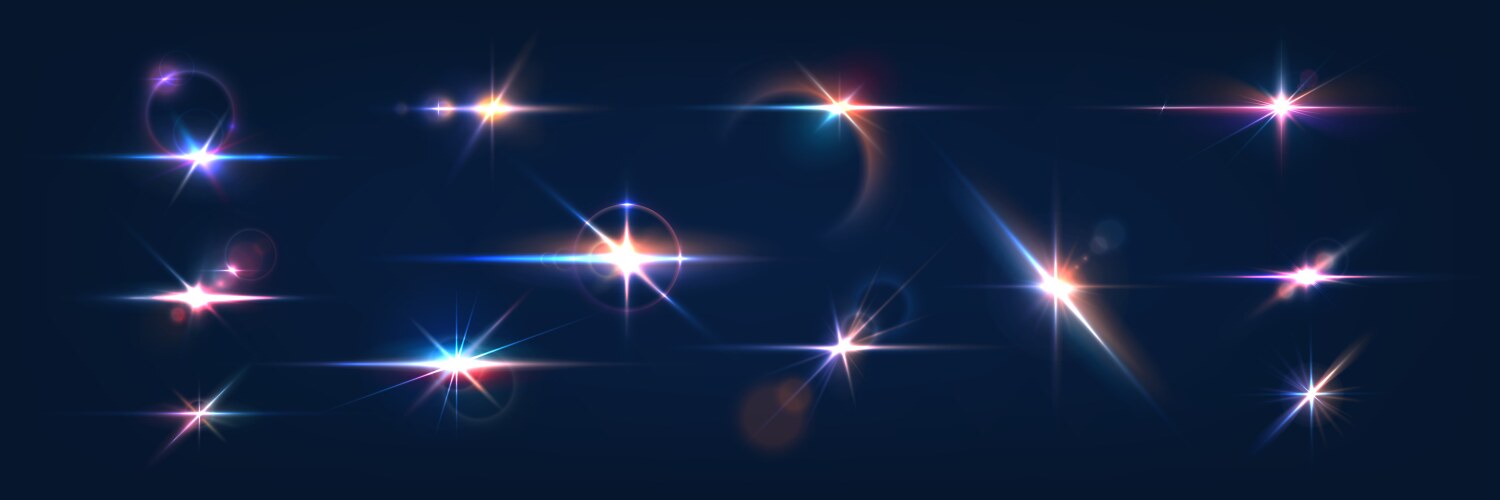 Realistic pistol flash Royalty Free Vector Image