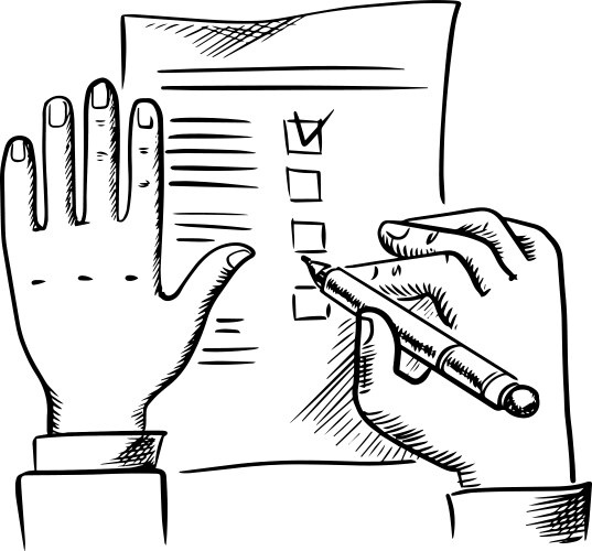 Checklist Sketch Vector Images (over 2,900)