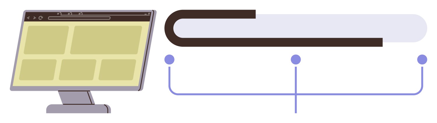 Loading Progress Bar with Computer Monitor – Royalty-Free Vector ...