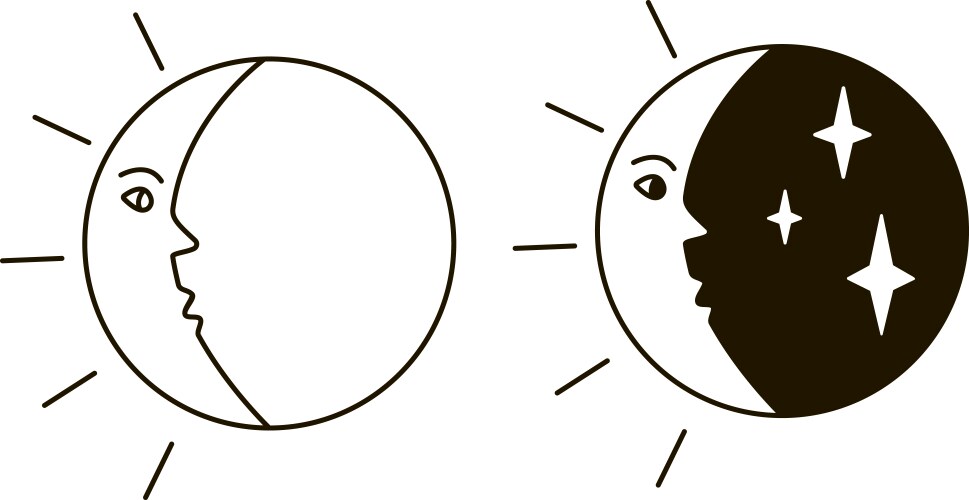 Moon Face Vector Images (over 15,000)