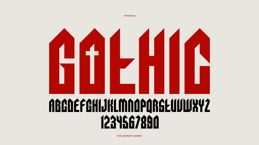 Heavy Metal Font Vector Images (over 1,300)