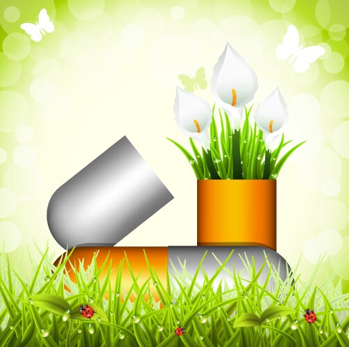 Eco concept Royalty Free Vector Image - VectorStock