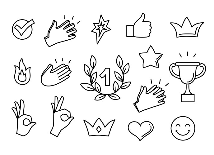 Good Job Emoji Vector Images (98)