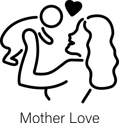 Mother Outline Vector Images (over 29,000)