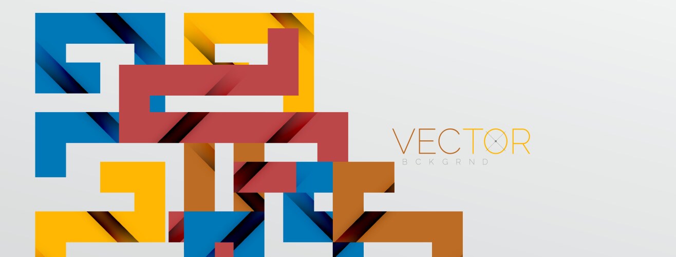 Color bend lines with shadow texture effect Vector Image