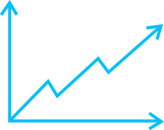 Growth Graph Vector Images (over 220,000)