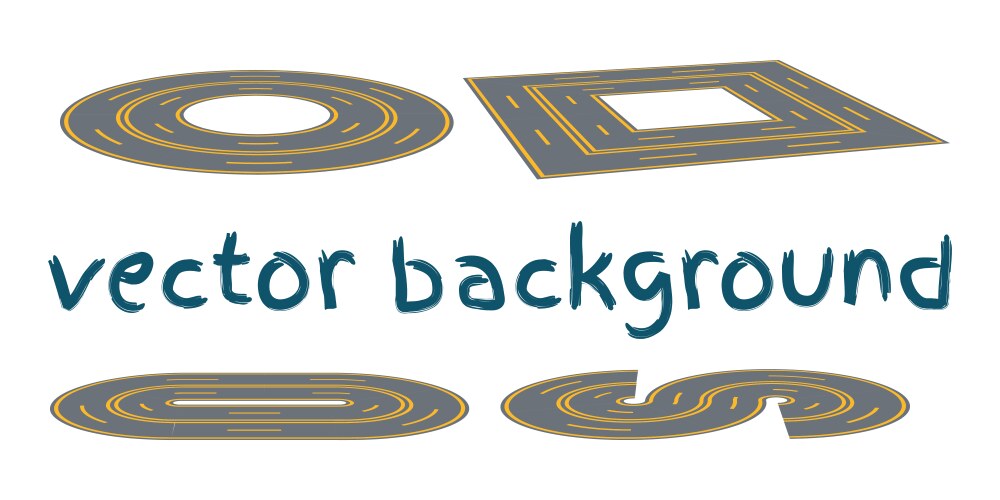 World routes Royalty Free Vector Image - VectorStock