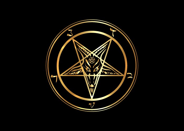 Sigil protection magic amulet sacred geometry Vector Image