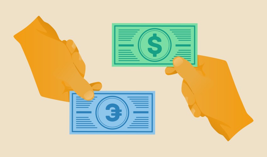 Hand Giving Money Vector Images (over 16,000)