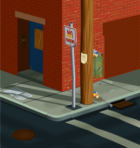 Street Corner Vector Images (over 1,200)