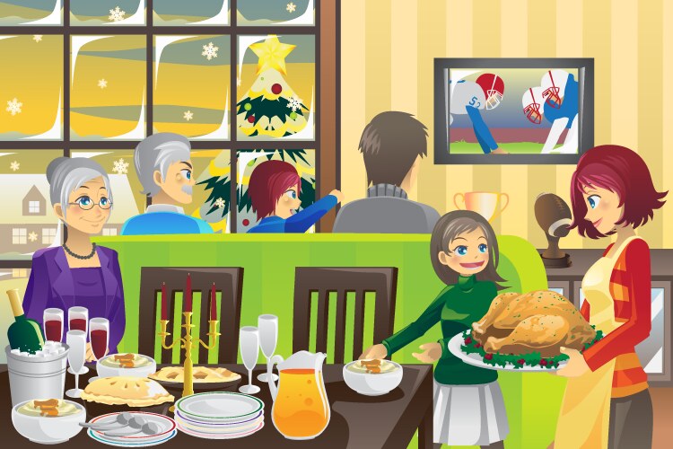 Dinner Cartoon Vector Images (over 100,000)