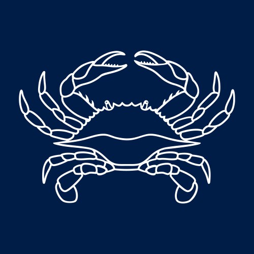 Crab Outline Vector Images (over 7,600)