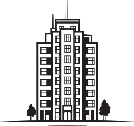 Architectural Drawing Building Elevation Plan Vector Images (over 180)