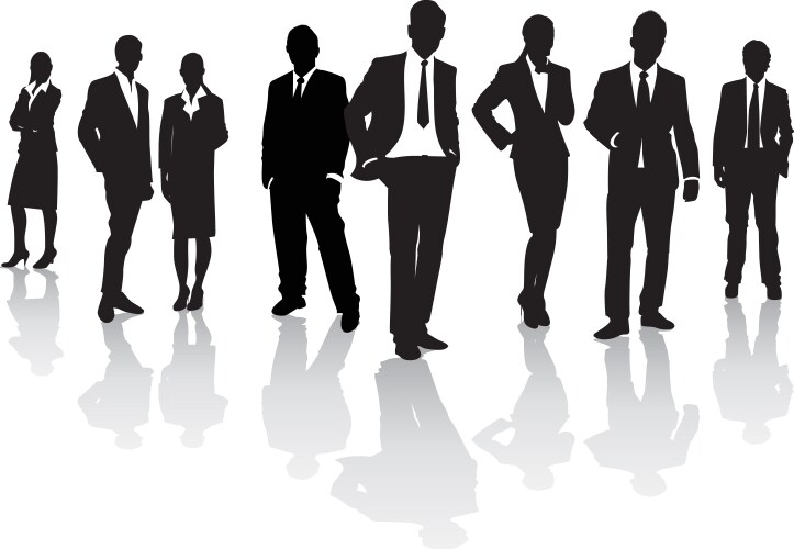 Business man set Royalty Free Vector Image - VectorStock