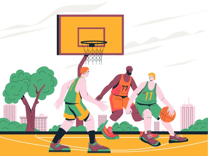Basketball Players Cartoon Vector Images (over 9,600)