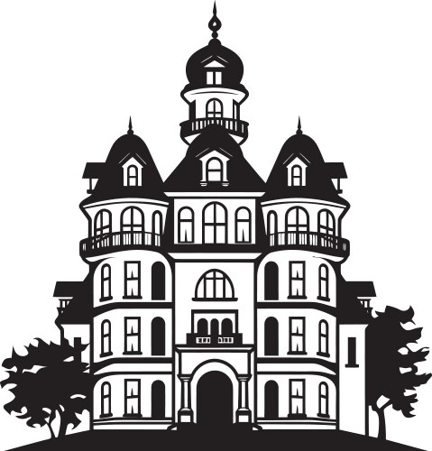 Architectural Drawing Building Elevation Plan Vector Images (over 180)