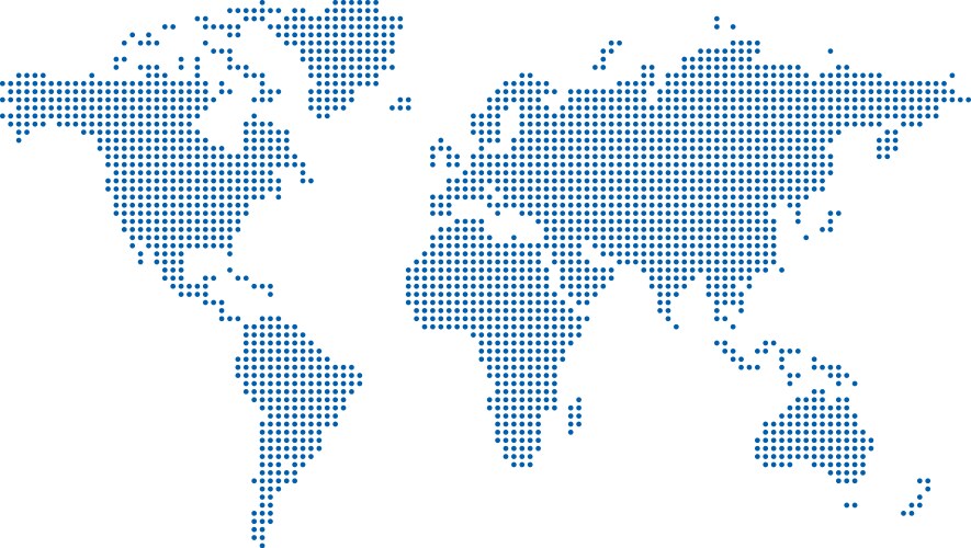 World Map Dots Vector Images (over 13,000)