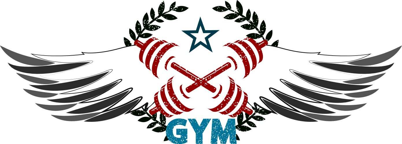 Gym symbol Royalty Free Vector Image - VectorStock