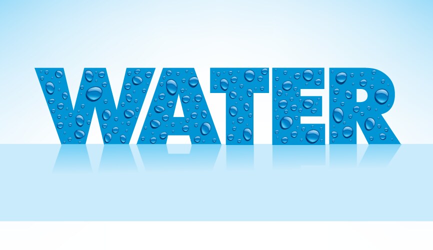 Hydro station text banner Royalty Free Vector Image