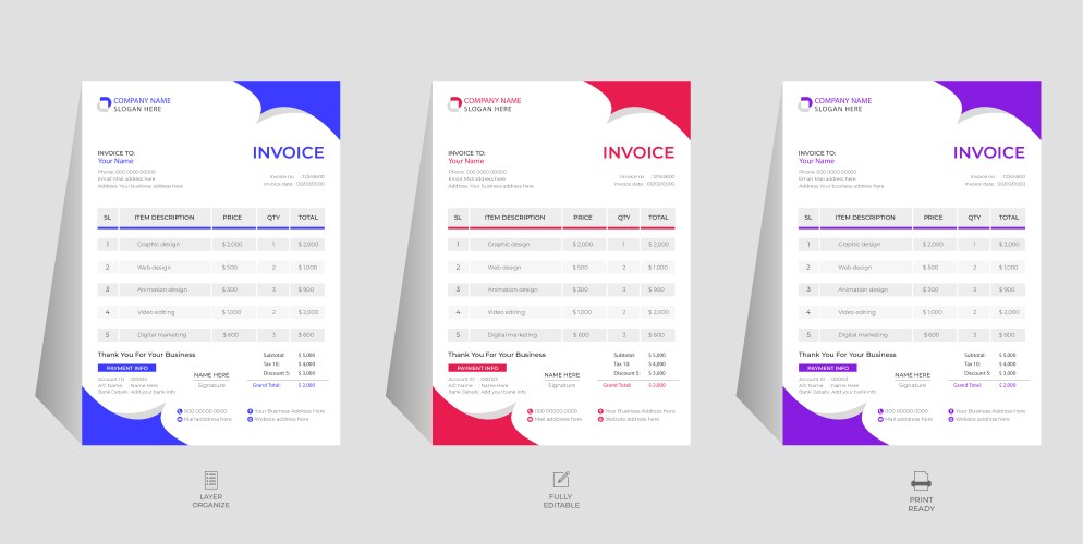 Invoice Vector Images (over 39,000)