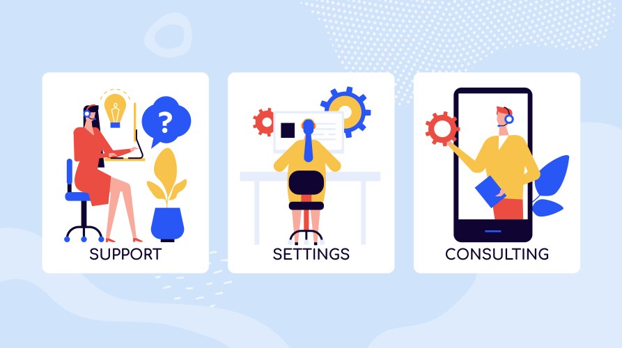 Call Center Poster Vector Images (over 730)