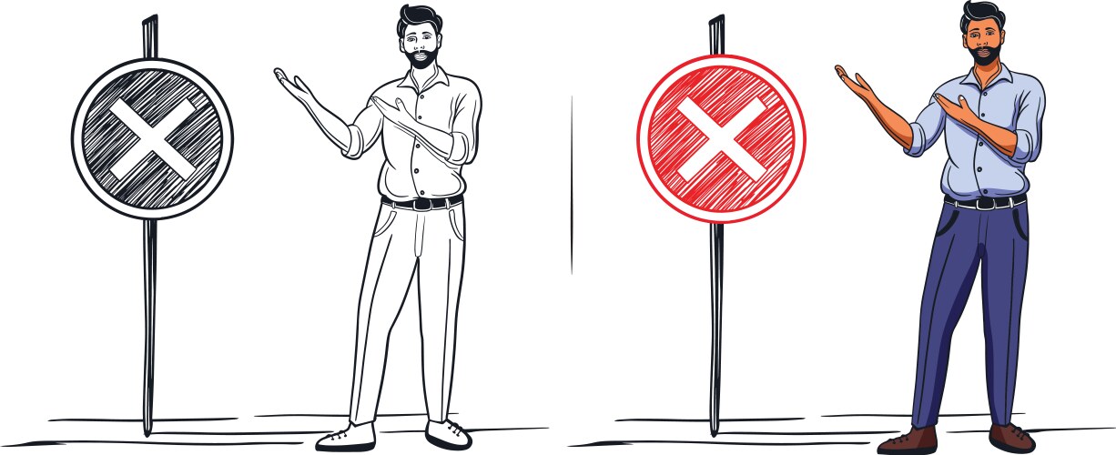 Wrong Sign Vector Images (over 21,000)