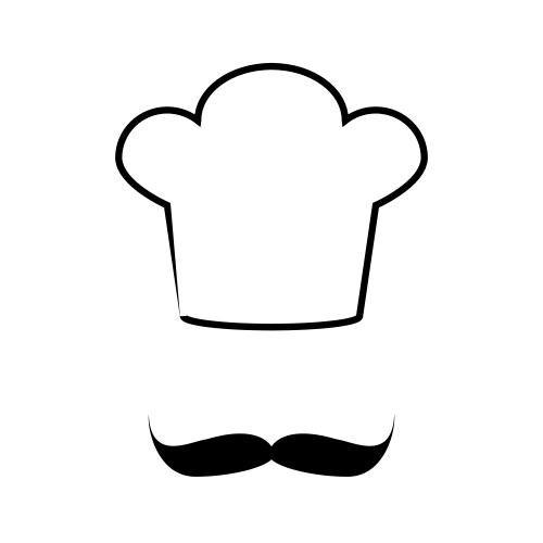 Happy chef Royalty Free Vector Image - VectorStock
