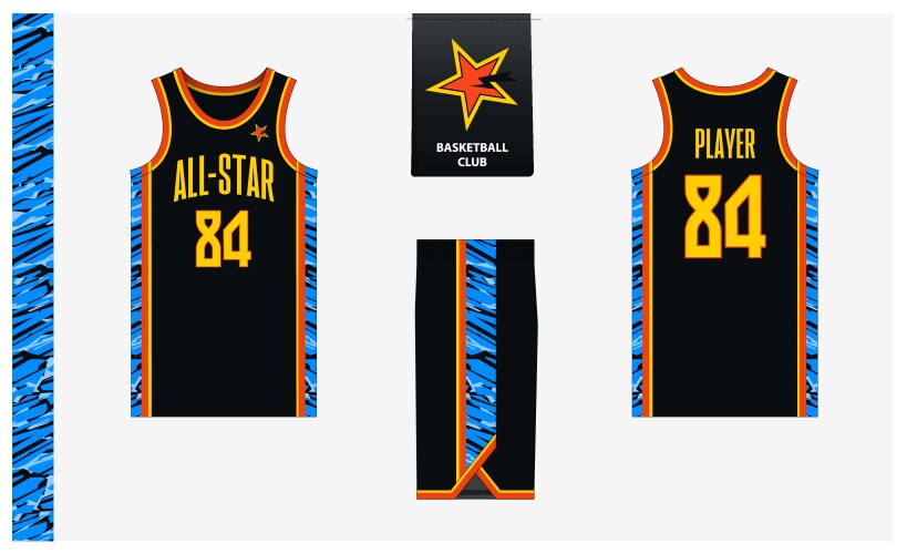 Basketball Uniform Pattern Vector Images (over 6,100)